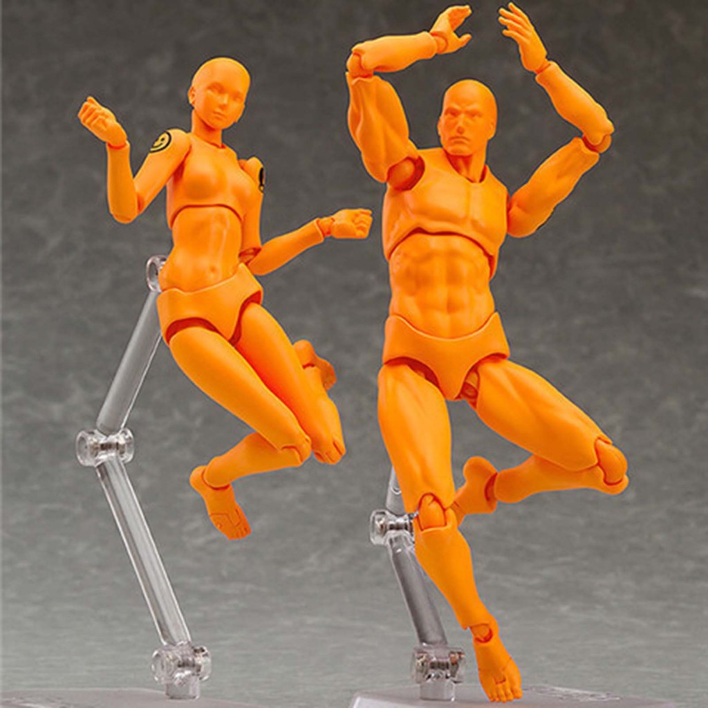 Human Body Action Figure รุ่น Movable Joints Drawing Mannequin รูป ...