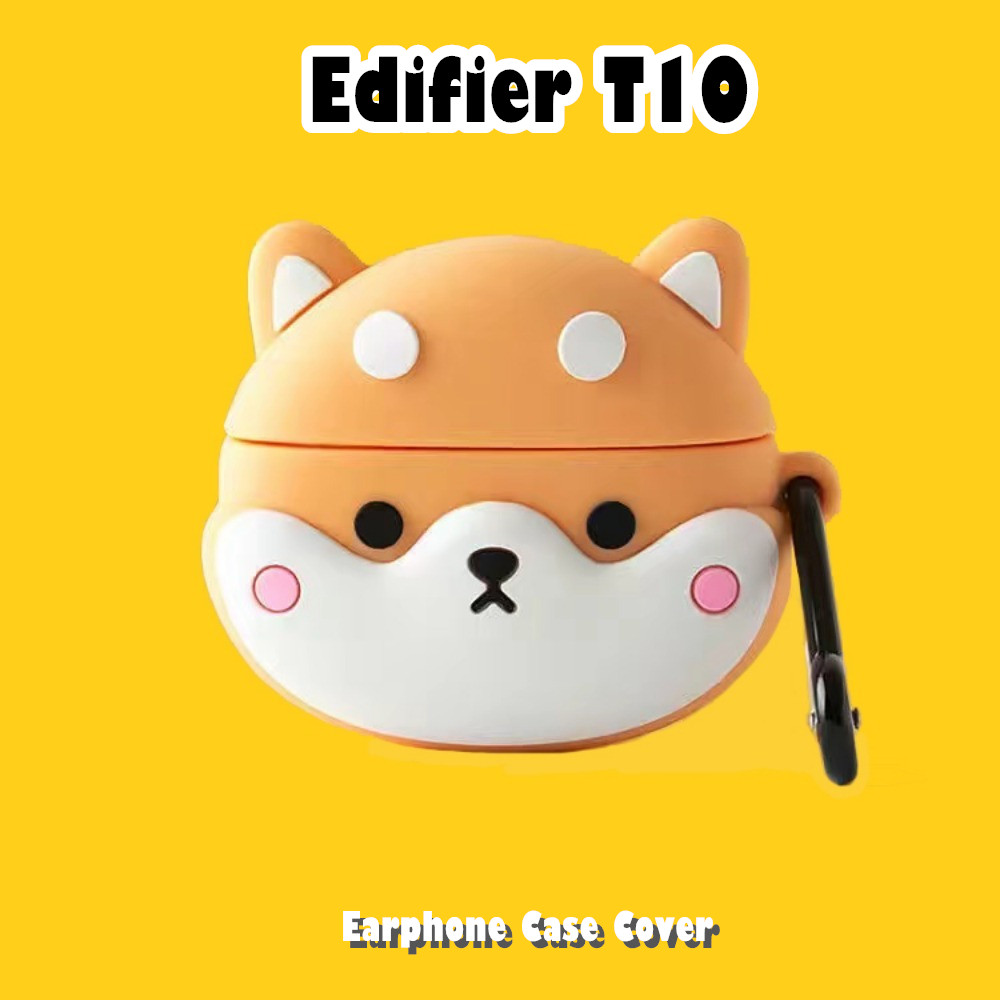 ประณีตFor Edifier T10 Case Casing Soft Silicone Trend Cartoon Headphone ...