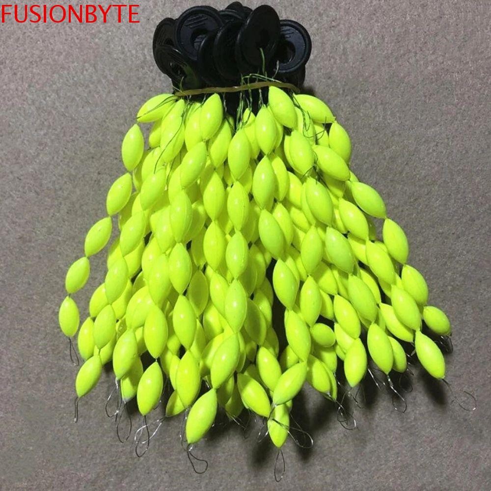 FUSIONBYTE Seven Star Float 30 ชิ้น/5 แพ็คอุปกรณ์ตกปลาลอยถั่วรูปไข่ตกปลาลอย 6 ใน 1 รูปไข่ ...