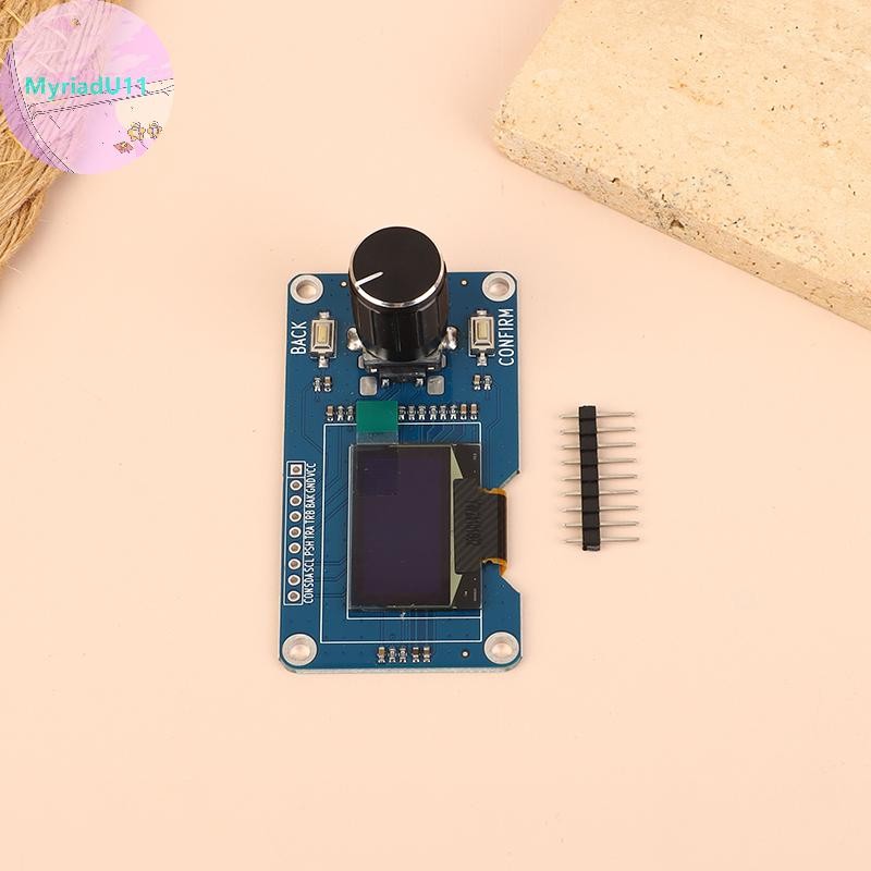 MyriadU 0.96 นิ้วหน้าจอแสดงผล OLED ผสมผสานกับ EC11 Rotary Encoder ...
