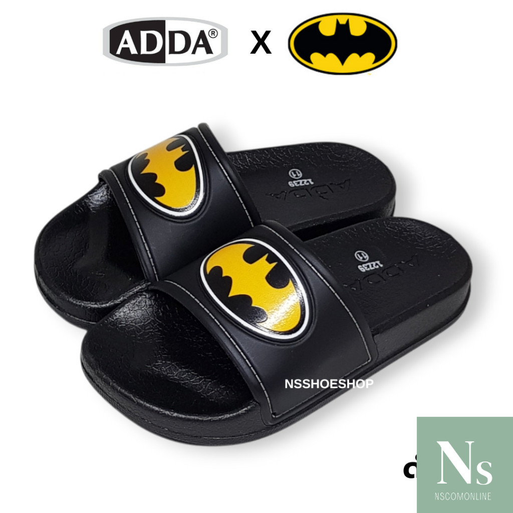 [ส่งเร็ว] ใหม่!!! Adda 12Z39 BATMAN แบทแมน แอ็ดด้า รองเท้าแตะเด็กแบบสวม ...