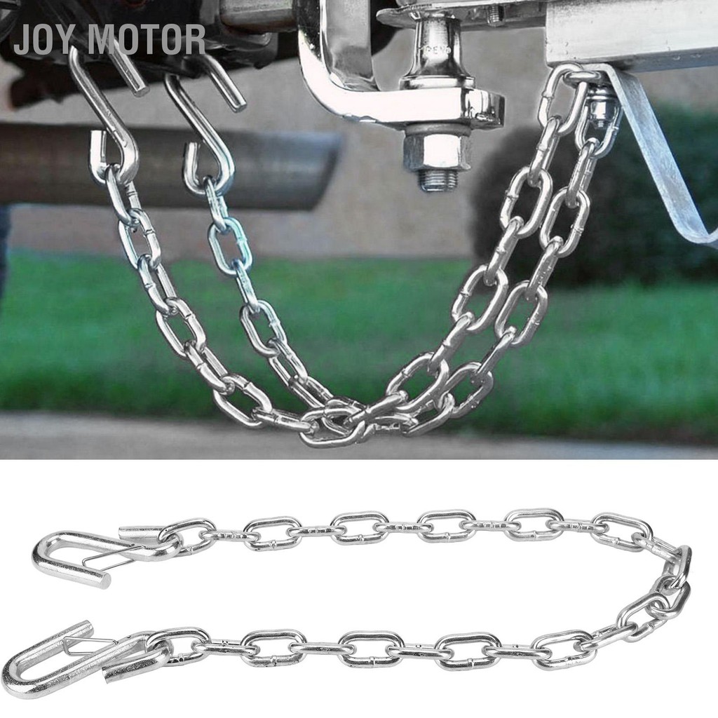 JOY Motor Trailer Safety Chain 3500lbs Towing Wire Ropes with Double ...