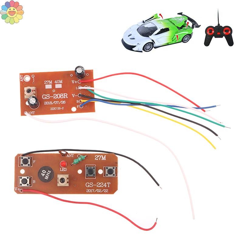 Gogo 1 ชุดแผงวงจร 40M 4CH PCB รับโมดูลคอนโทรลเลอร์สําหรับ RC รถอุปกรณ์ ...