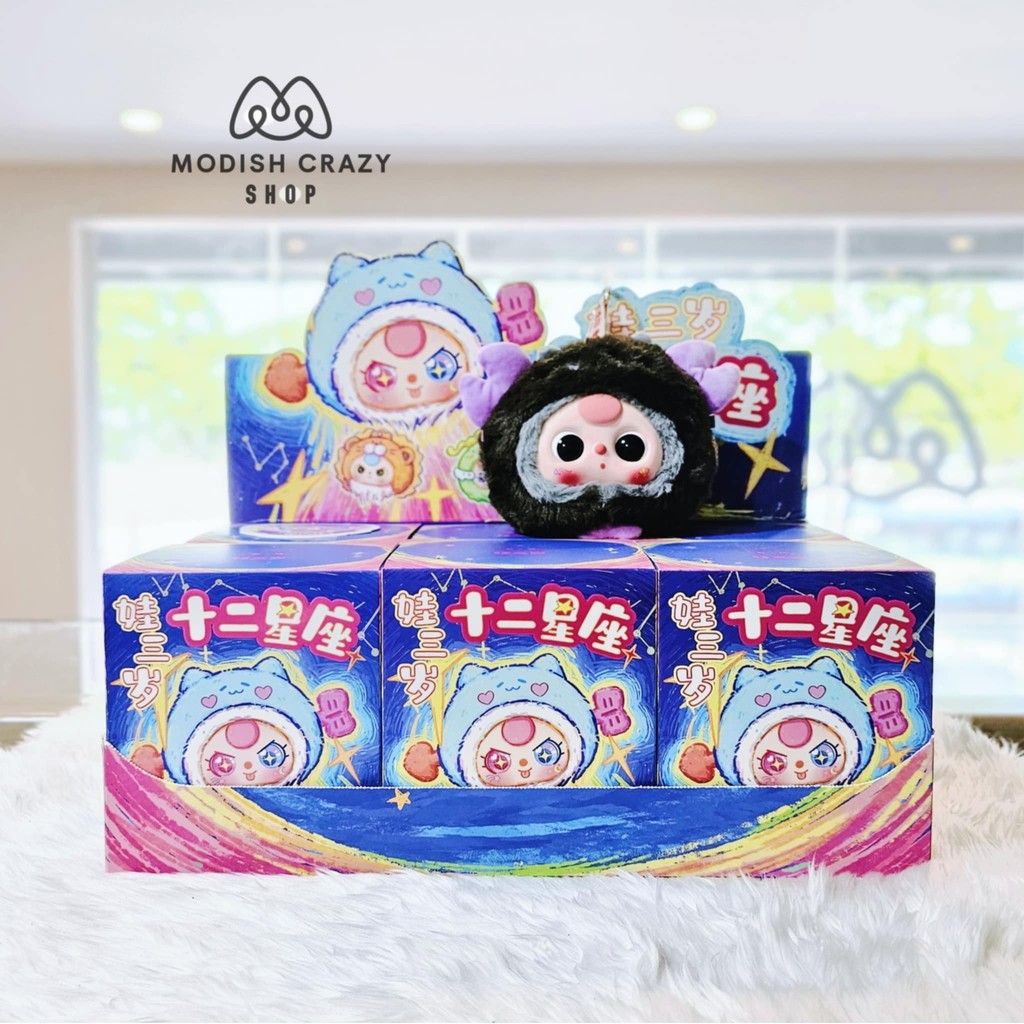 【แท้💯％】BABY THREE • BABY THREE - Twelve Constellation Plush Pendant ...