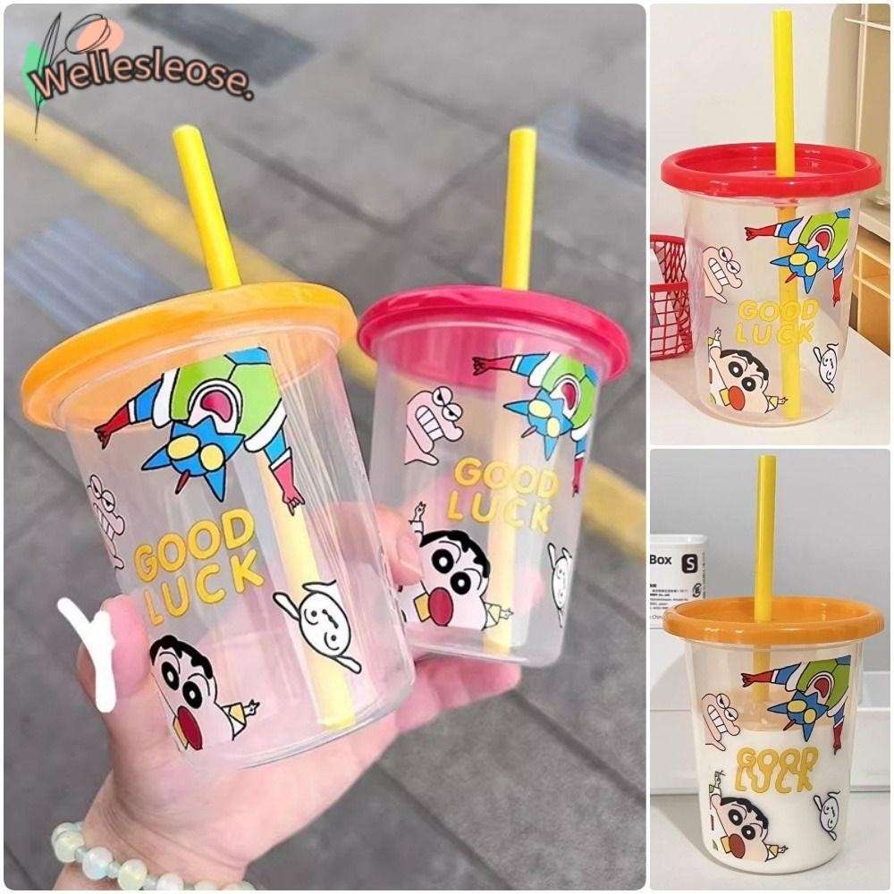 Welle 1 ชิ้น Crayon Shin-chan Cup, ของใช้ประจําวัน Coffee Milk Tea ...