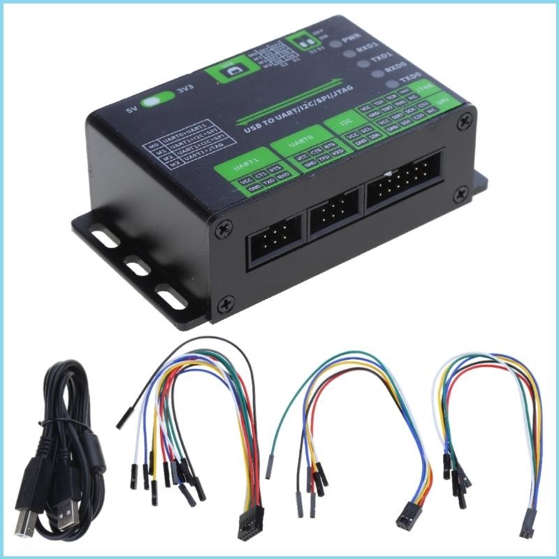 EZR USB To UART I2C SPI JTAG Converter รองรับหลายอินเทอร์เฟซสําหรับ 3 ...