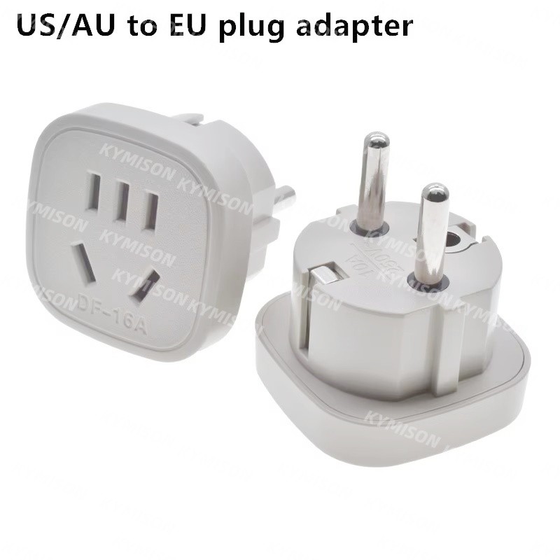 EU Plug Adapter Gemanry รัสเซีย Travel Adapter Converter คุณภาพสูง AU จีนออสเตรเลียนิวซีแลนด์ EU ...