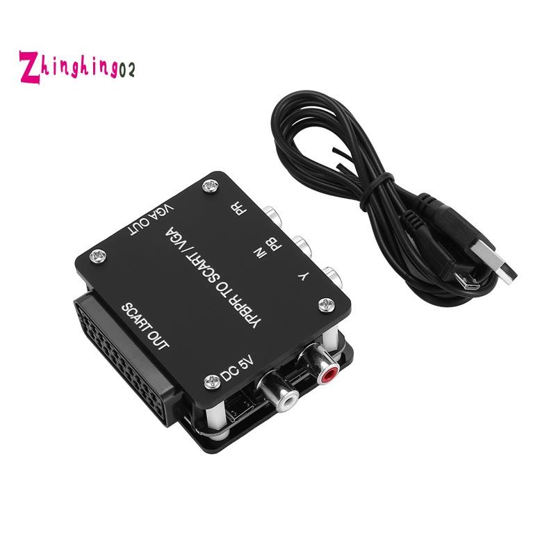 Yuv to RGBS YPBPR ถึง SCART YPBPR ถึง VGA ส่วนประกอบ Transcoder ...