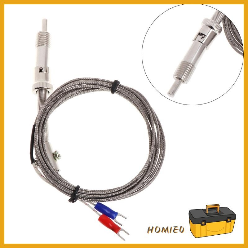 K Type Thermocouple Temperature Sensor Bayonet Compression Spring with ...