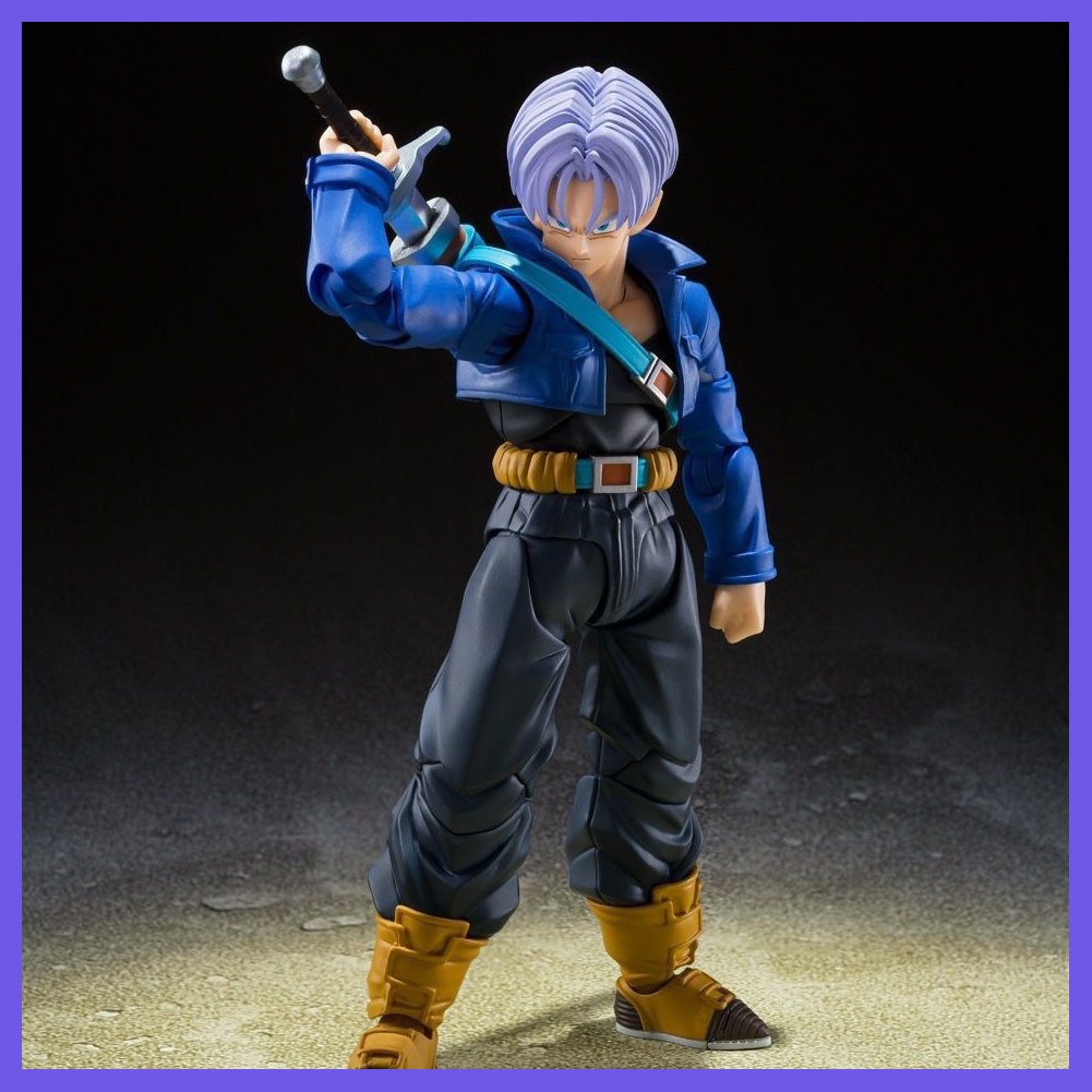 Dragon Ball SHF Trunks Future Junior Super Saiyan Dragon Ball Z action ...