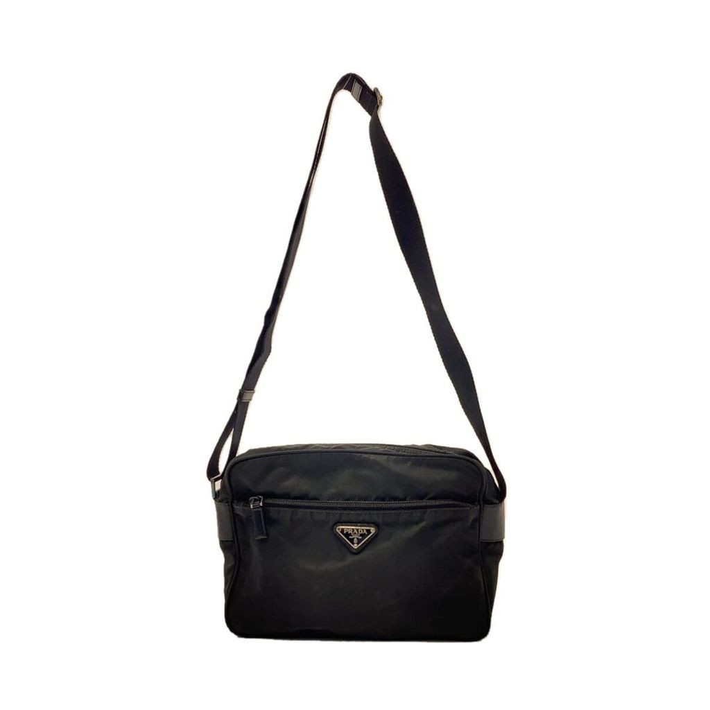 Prada Shoulder Bag Nylon Blk Plain Bt0166 Direct From Japan มือสอง | Shopee Thailand