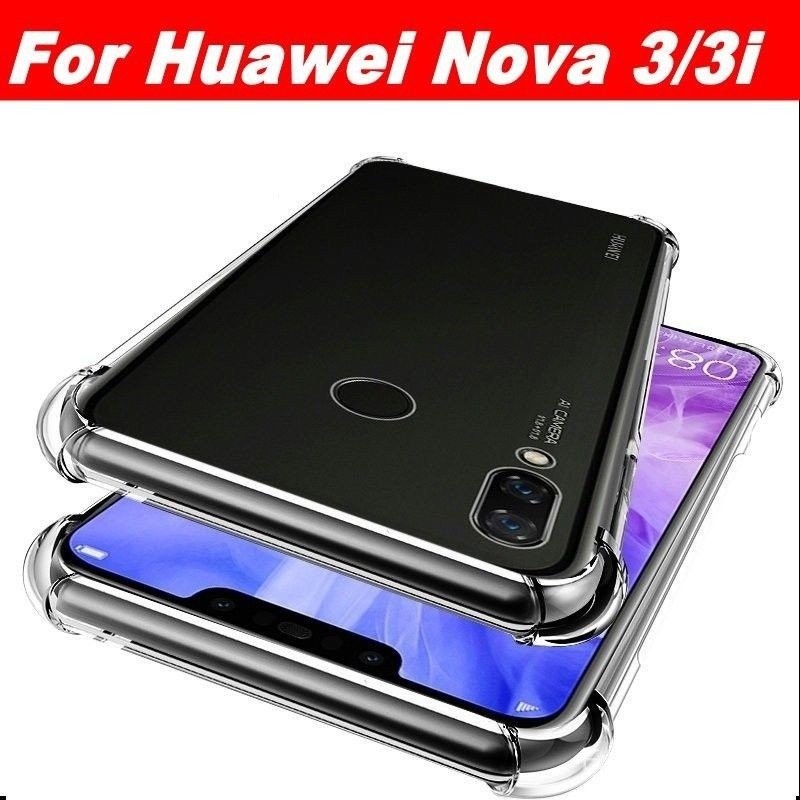 หัวเว่ย nova 3 nova 3i ฮาร์ดอะคริลินุ่มใสกรณีปลอกปก | Shopee Thailand