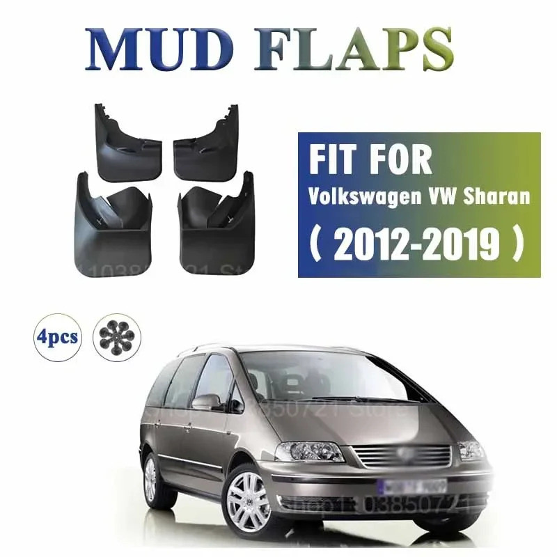 สำหรับ VW Volkswagen Sharan ปี 2012-2019 แผ่นกันโคลน ป้องกันน้ำกระเซ็น ...