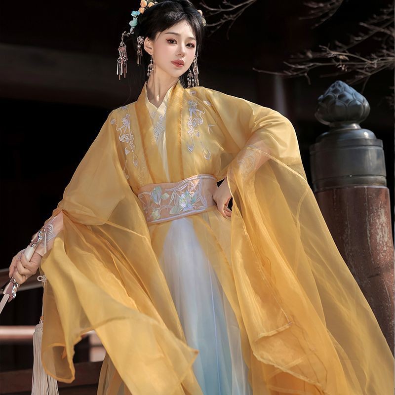Xi Brocade Original [Xianfeng] ปรับปรุง Hanfu ที่สวยงามของผู้หญิงทุกวัน ...