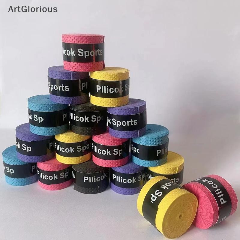 Art 1 PC ไม้เทนนิสแห้ง Grip Anti-skid ดูดซับเหงื่อ Wraps Taps แบดมินตัน Grips Racquet Overgrip ...