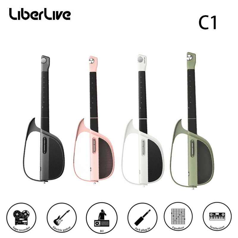 LiberLive C1 Stringless พับได้ Smart Travel Guitar Fusion รองรับพร้อม ...