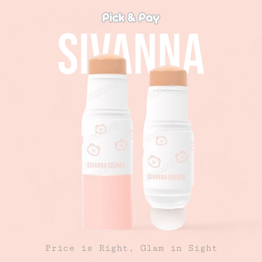 Sivanna Colors รองพื้น แบบแท่ง Cream Aurora Foundation Stick (HF507 ...