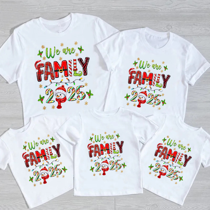 🔥พร้อมส่ง&COD🔥RINA STUDIO อะนิเมะ การ์ตูนผ้2025เสื้อ,เสื้อคริสต์มาสครอบครัว,ปีใหม่2025,เสื้อปี ...