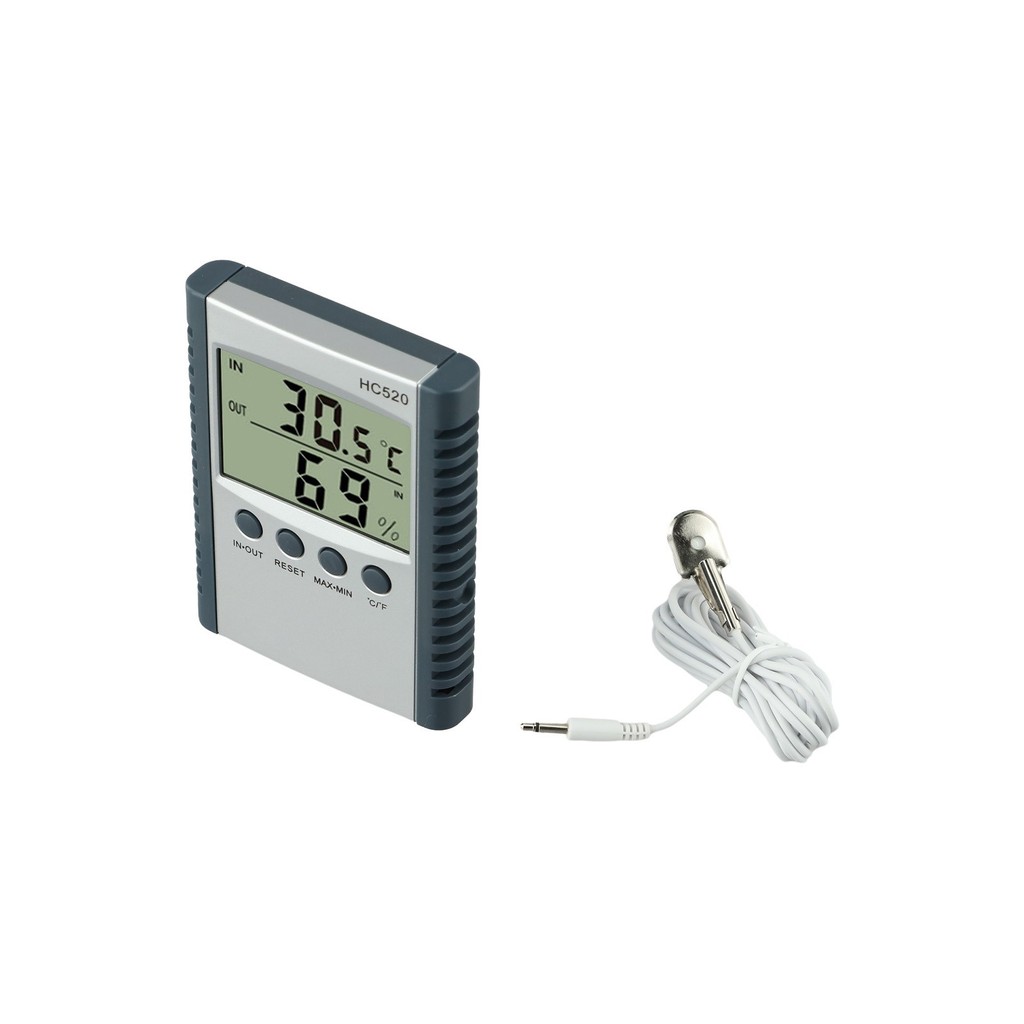 Digital Hygrometer Humidity Level Indicator Mini Size 2-meter Probe ...