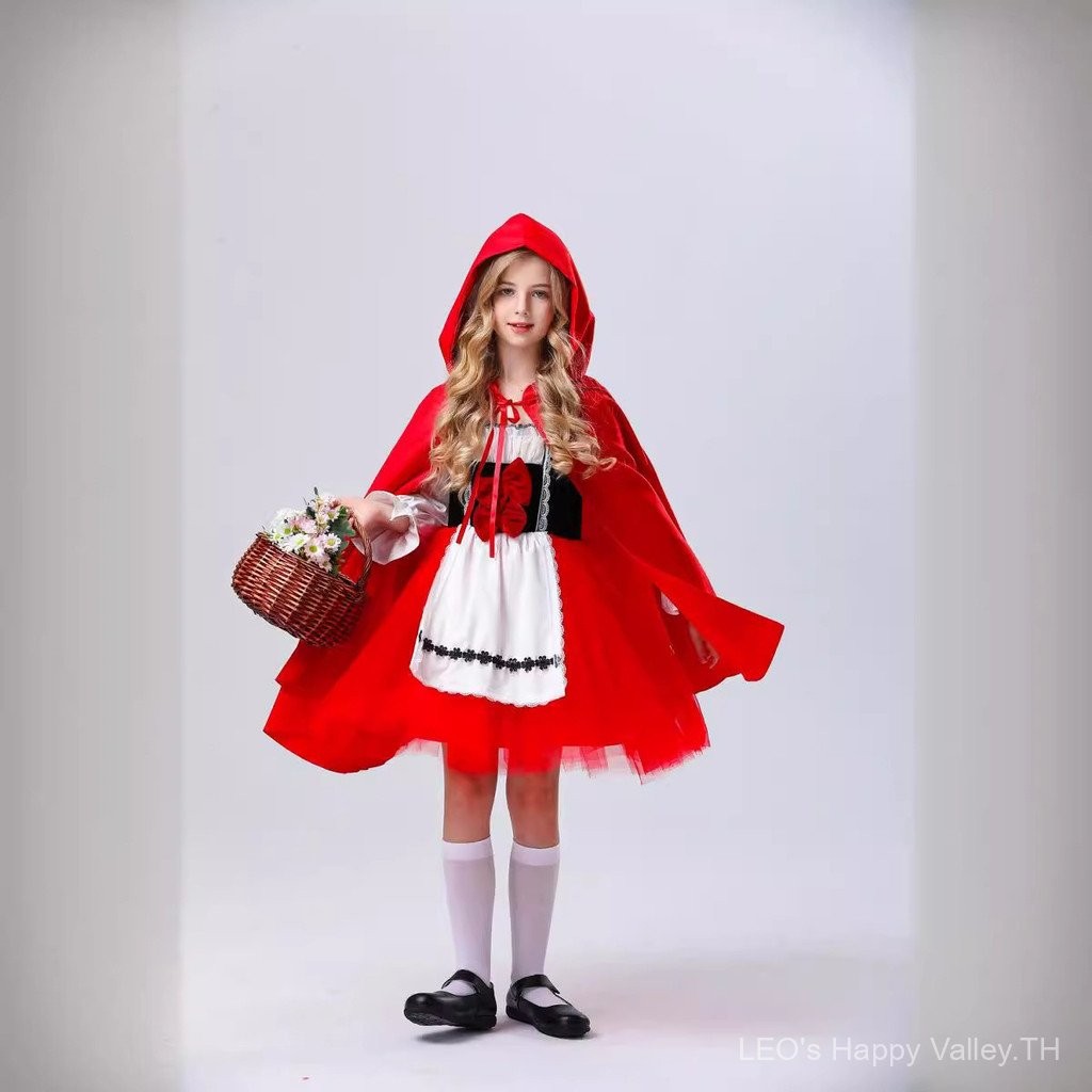 1205-KXT cosplay role-play Halloween Children's Fairy Tale Little Red ...
