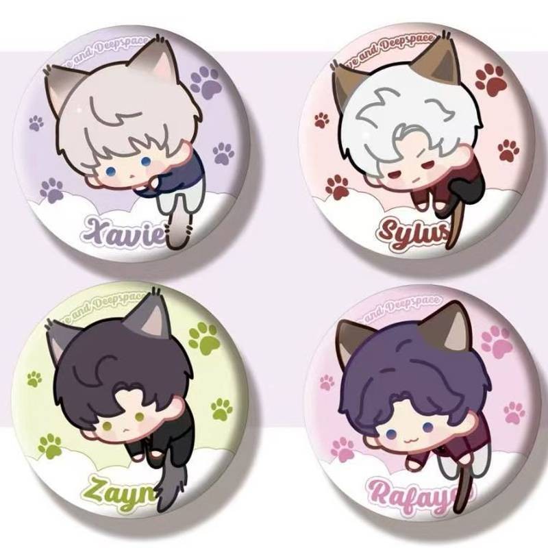 Cat Dress Up เกมการ์ตูน Love และ Deepspace Xavier Zayne Rafayel ralayo ...