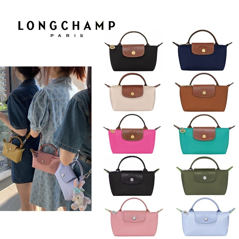 Longchamp bag original Le Pliage mini sling bag กระเป๋าถือ crossbody ...