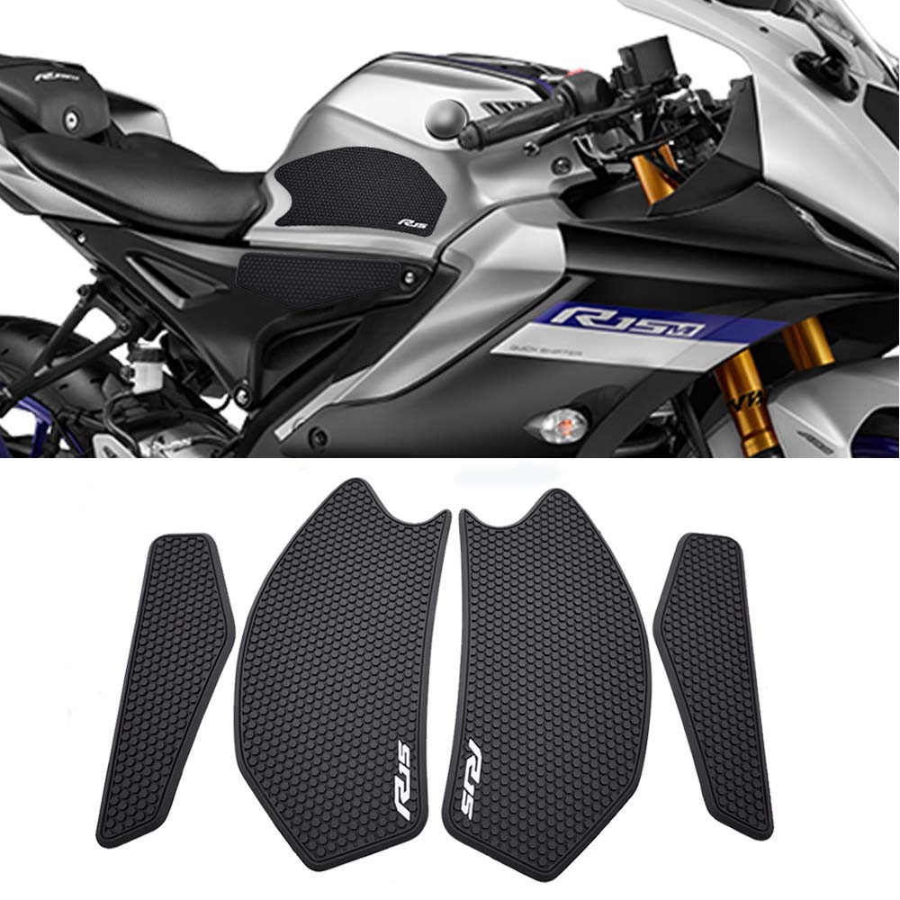 รถจักรยานยนต์ถัง Pad Protector สําหรับ YZF-R15 R15 V4 R15M สติกเกอร์รูป ...