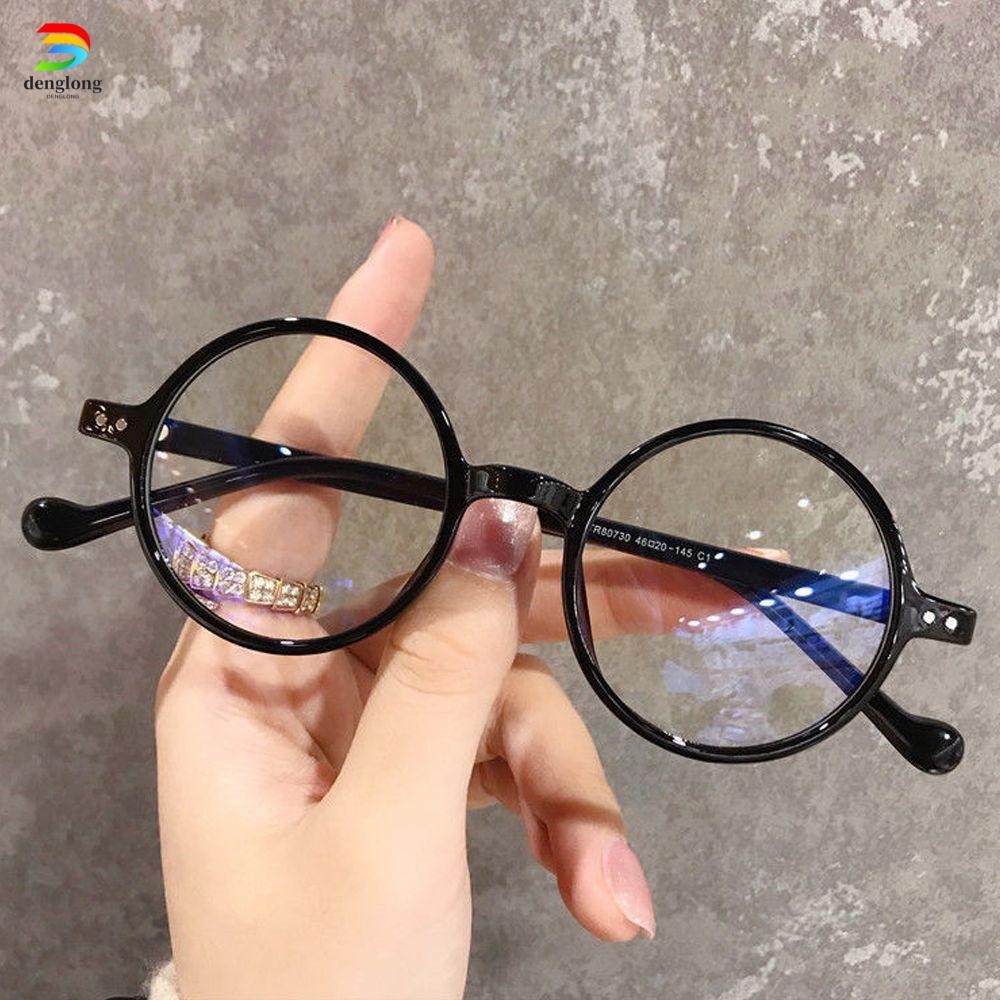 DENGLONG แว่นสายตายาวผู้ชายกรอบกลม Vision Care Far Sight แว่นตา | Shopee Thailand