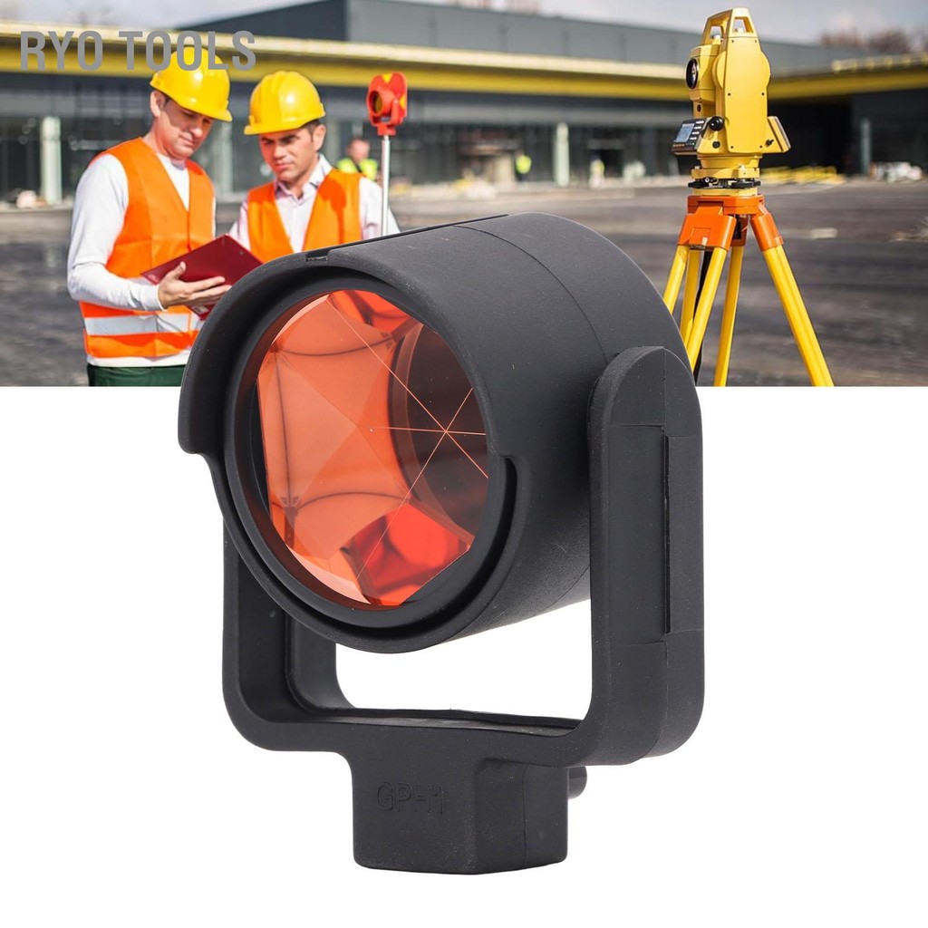 Ryo Tools Total Station Prism Copper Coated Optical Lens Reflective ...