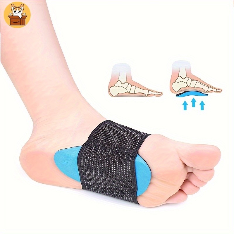 Am-az1 คู่ EVA Arch Support Insoles – Cushioning Foot Pads สําหรับ Heel ...
