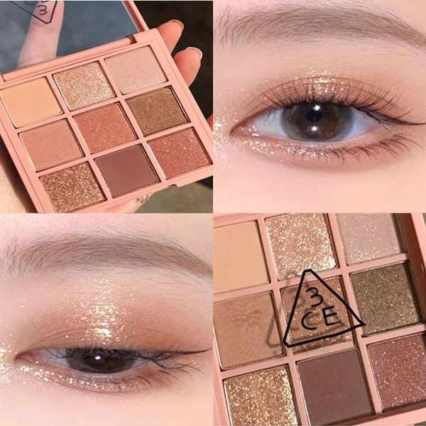 อายแชโด eyeshadow 3CE EUNHYE HOUSE CEMENT PALETTE 12 สี OVERTAKE NINE ...