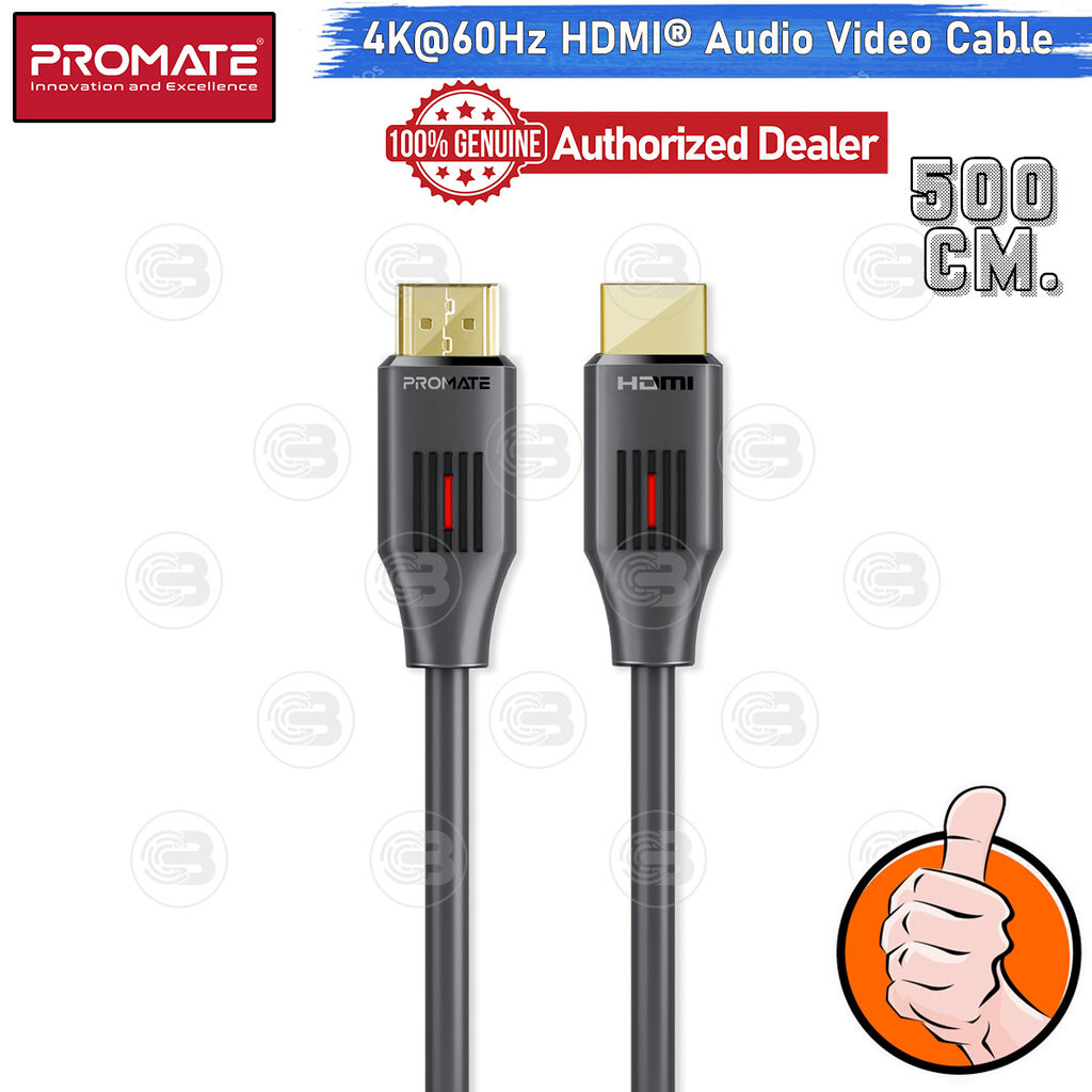 [CoolBlasterThai] PROMATE HDMI To HDMI 4K@60Hz 5.0M (PROLINK4K60-500 ...