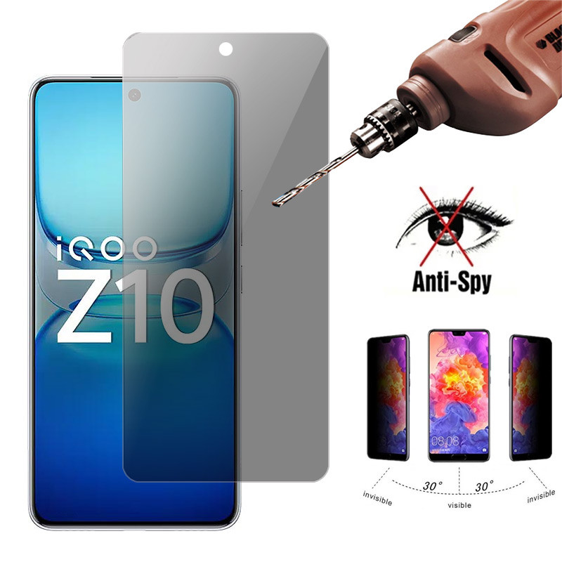 ฟิล์มกันแอบมอง ฟิล์มกันเสือก ฟิล์มกระจก VIVO iQOO Z10 Z10x Z9 Turbo+ Endurance Z9x Z8 Z8x Z7 Z7s ...