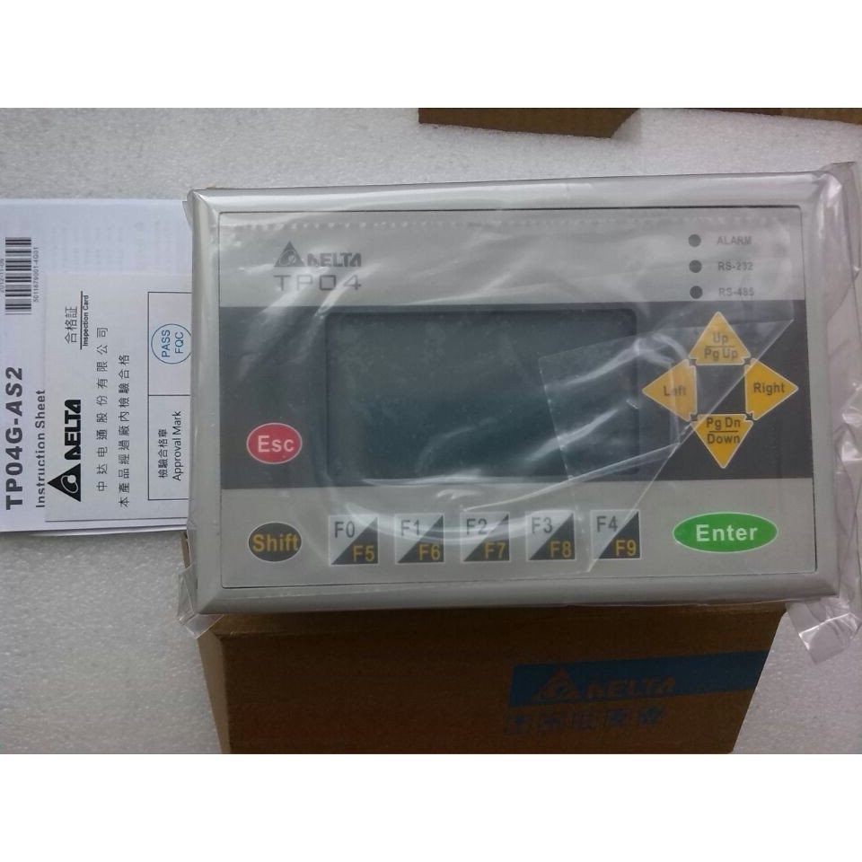 จอแสดงผลข้อความเดลต้าแท้ใหม่เอี่ยม TP04G-AS2 AL2 AL-C BL-C รับประกัน 1 ...