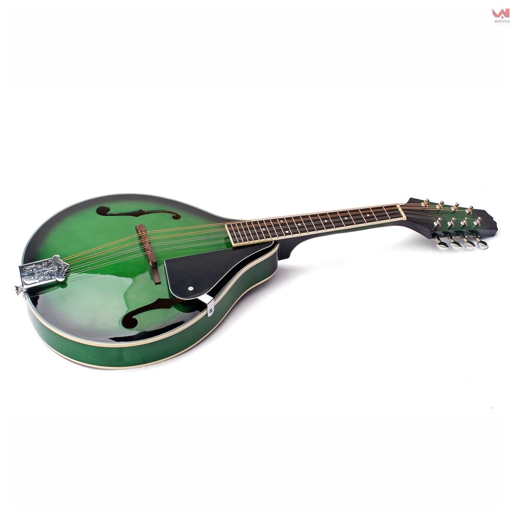 Mandolin A สไตล์ 8-String Basswood Body วิศวกรไม้ Fingerboard ปรับ ...