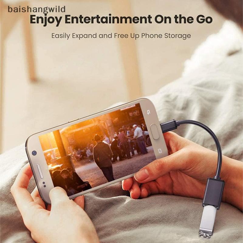 Bwth อะแดปเตอร์ USB C เป็น USB Type C OTG Extension Cable Jelly ...