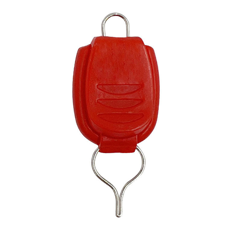 XGN 10PCS แบบพกพาสายตกปลา Stopper Baitcasting Reel ตกปลาสายผู้ถือ ABS ...