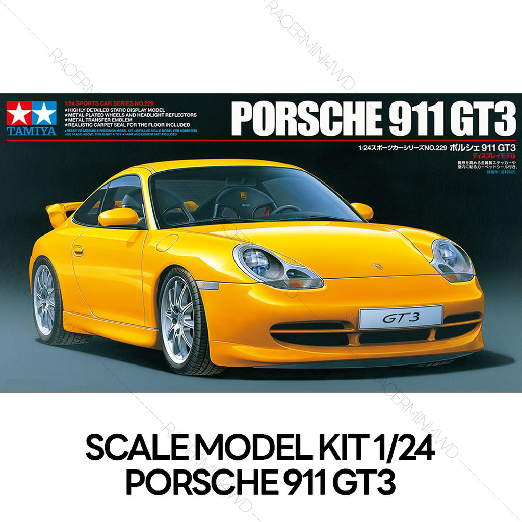 TAMIYA 24229 1/24 Porsche 911 GT3 ชุดโมเดลประกอบทามิย่าแท้ | Shopee ...