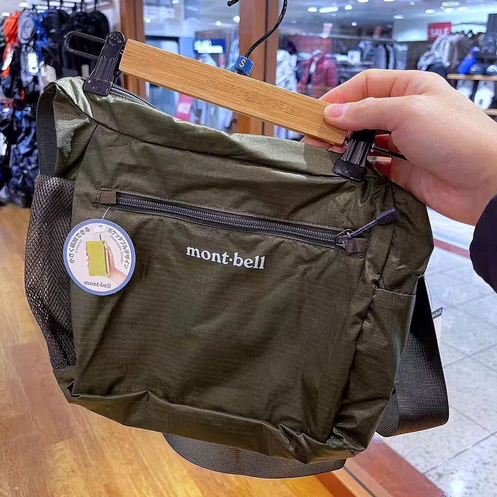 Japan montbell Nylon Crossbody Bag Men's and Women's Sports Fitness ...