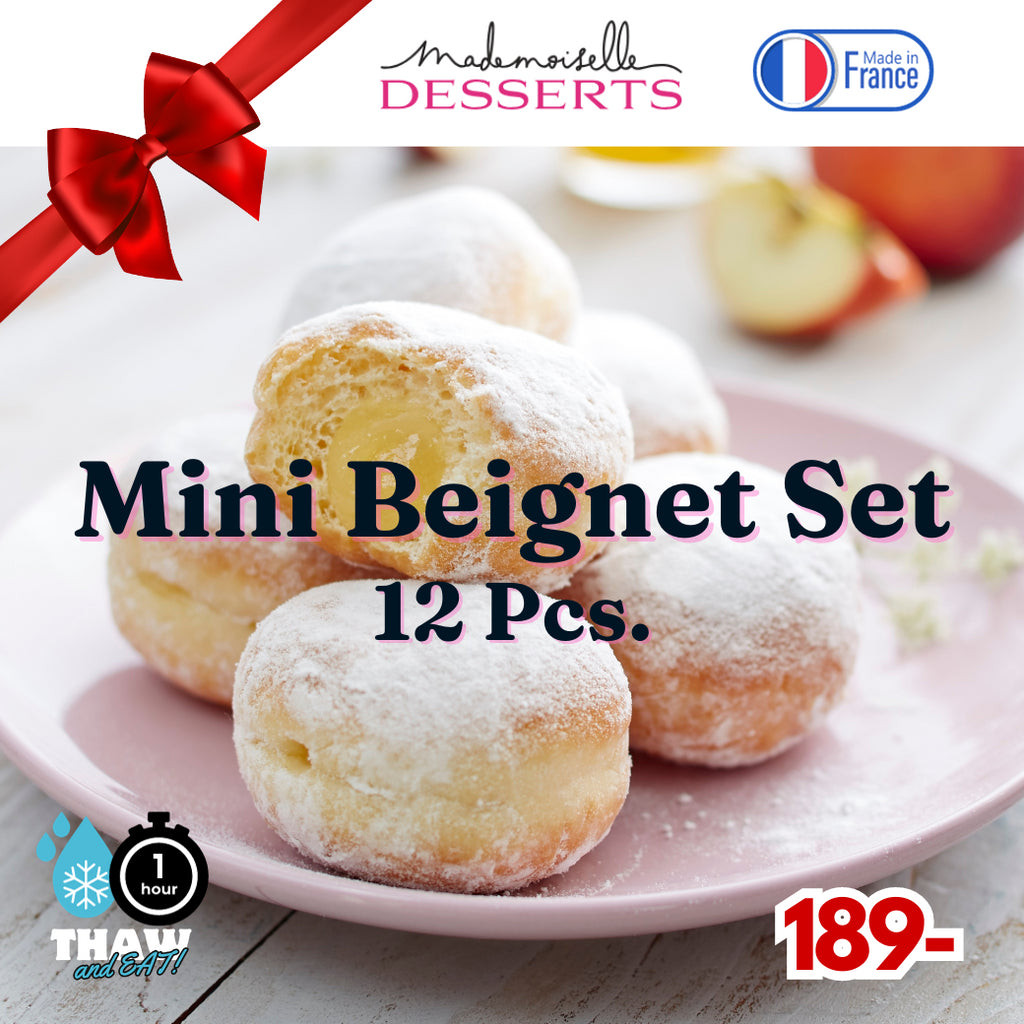 Mini Beignet Mixed Set มินิเบนเญไส้รวม 12pcs. | Shopee Thailand