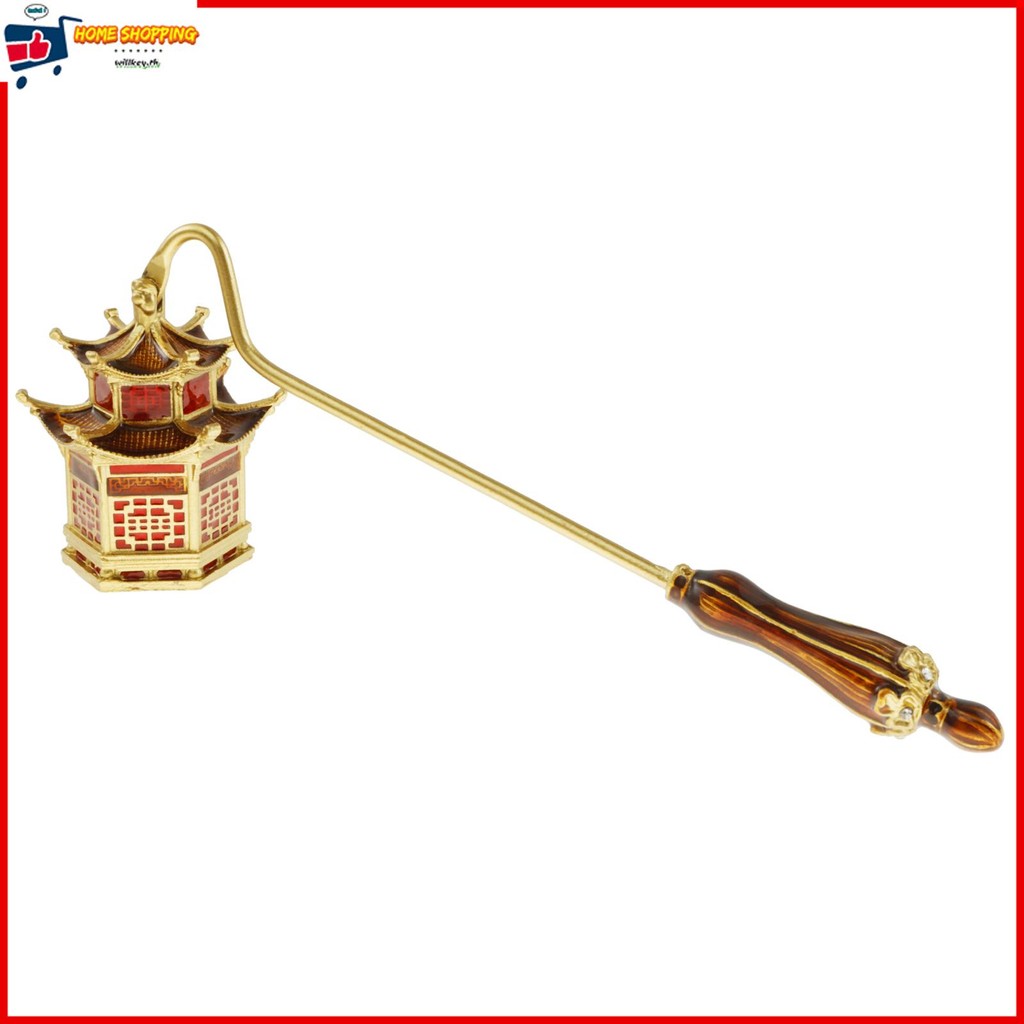 เทียน Snuffer Wick Flame Snuffer เทียนวินเทจเครื่องดับเพลิงปลอดภัยเทียน ...