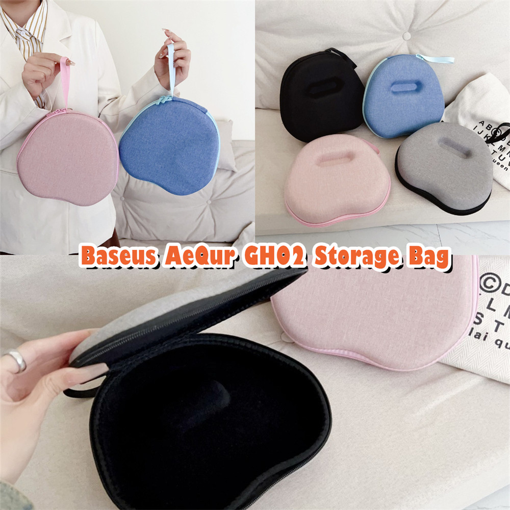 ส่วนลดสําหรับ Baseus AeQur GH02 เคสหูฟังสีทึบชุดหูฟังแผ่นรองหูฟัง ...