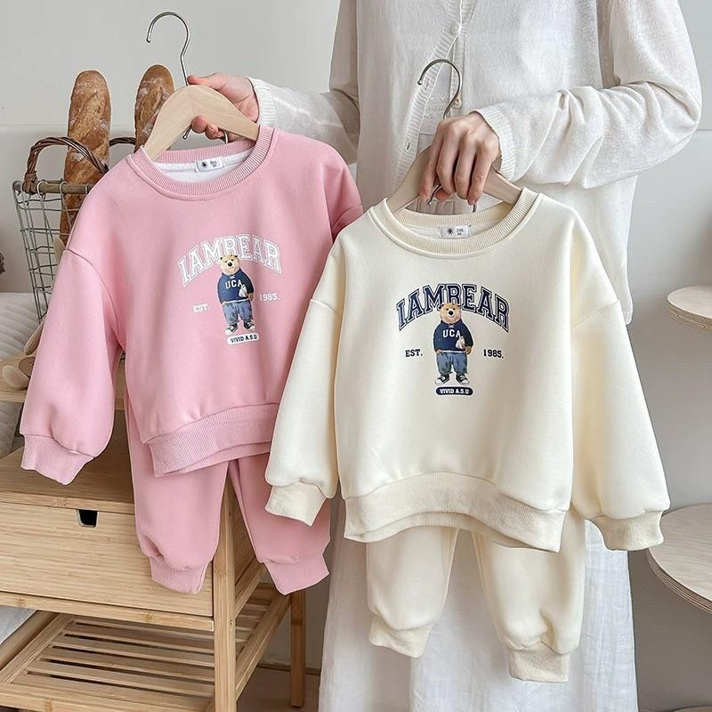 BABY PANG ชุดเซ็ตกันหนาว ลูกสาวลูกชายใส่ได้ ผ้าสำลี No.544 | Shopee ...