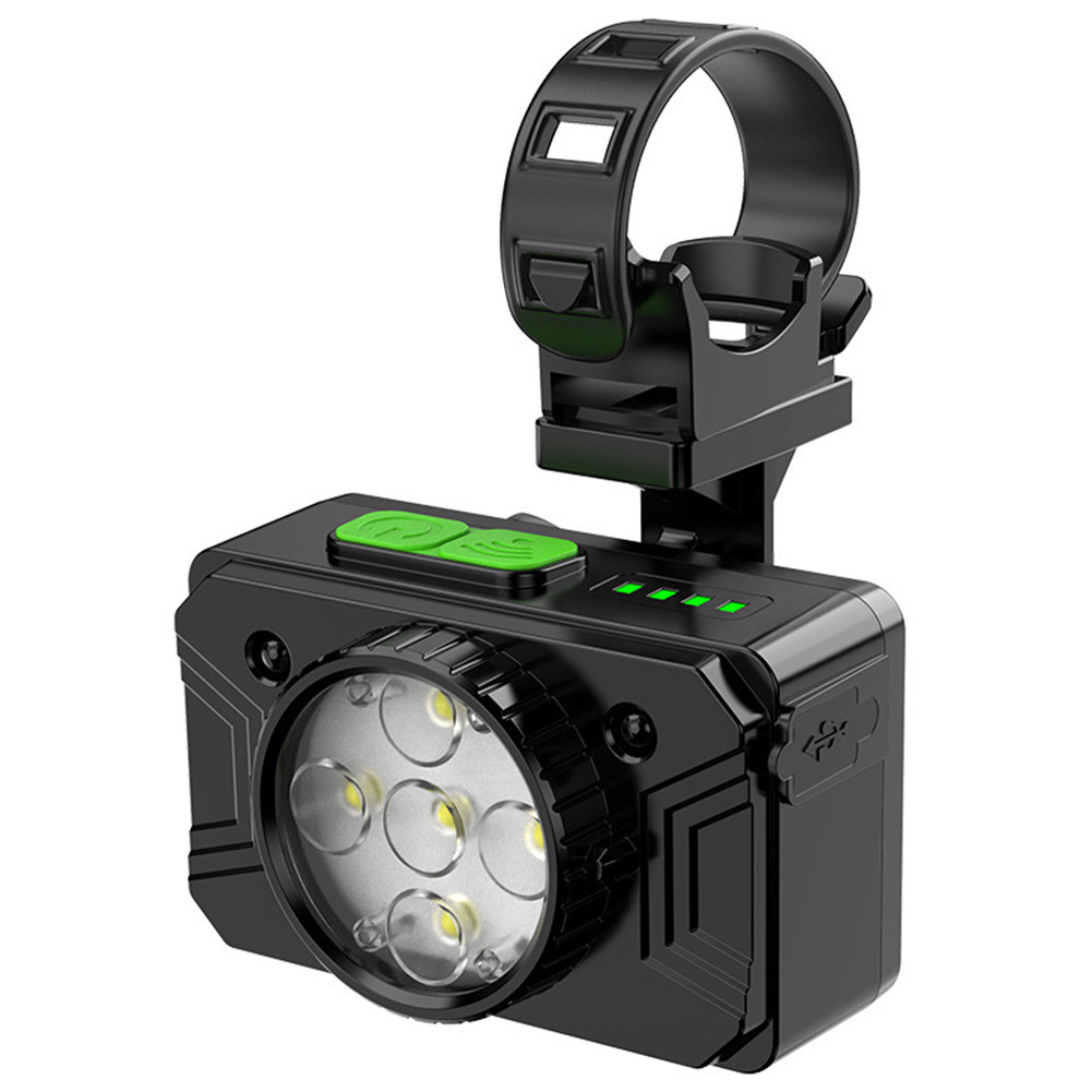 [Laicee.th] ไฟหน้าจักรยาน LED พร้อมเซ็นเซอร์อัจฉริยะ USB อุปกรณ์เสริมจักรยานแบบชาร์จไฟได้ ...