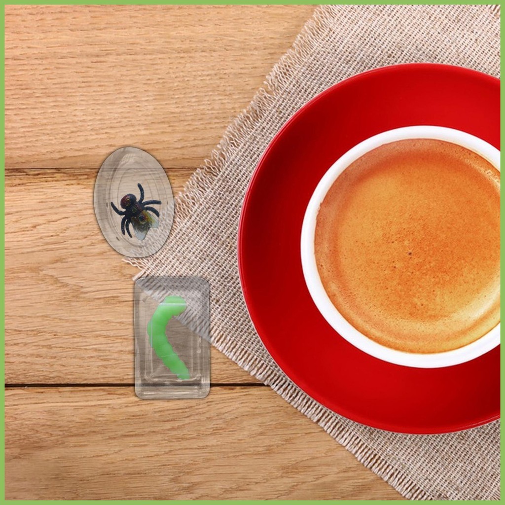 Prank Fly ของเล่นจําลอง Caterpillar ความแปลกใหม่ Fly ของเล่นตลก ...