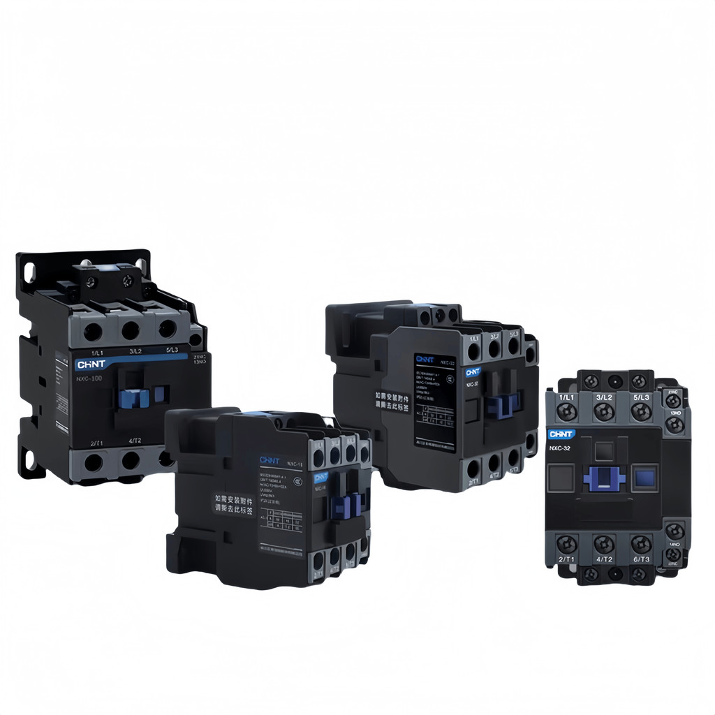 Chint NXC-18 คอนแทค Ac 220V 3p 24V ถึง 415v 6A ถึง 630A Ac Dc คอยล์แม่เหล็กคอนแทคแม่เหล็กไฟฟ้า ...