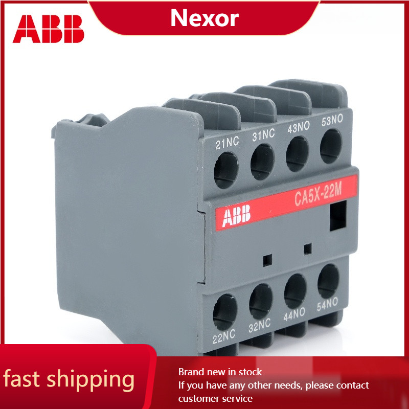 Nexor ABB Contactor Auxiliary Contact Head CA4-01-10 CA5X-01-10-22M-40E ...