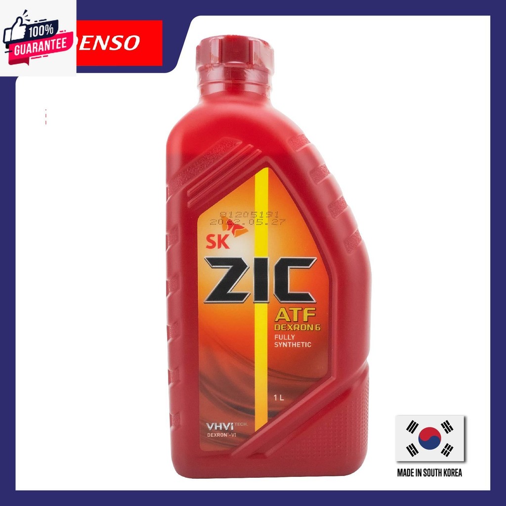 ZIC ATF DEXRON 6 น้ำมันเกียร์ZIC เกรดFully Synthetic มาตรฐาน APIDEXRON-VI GM License J-60003 GM ...