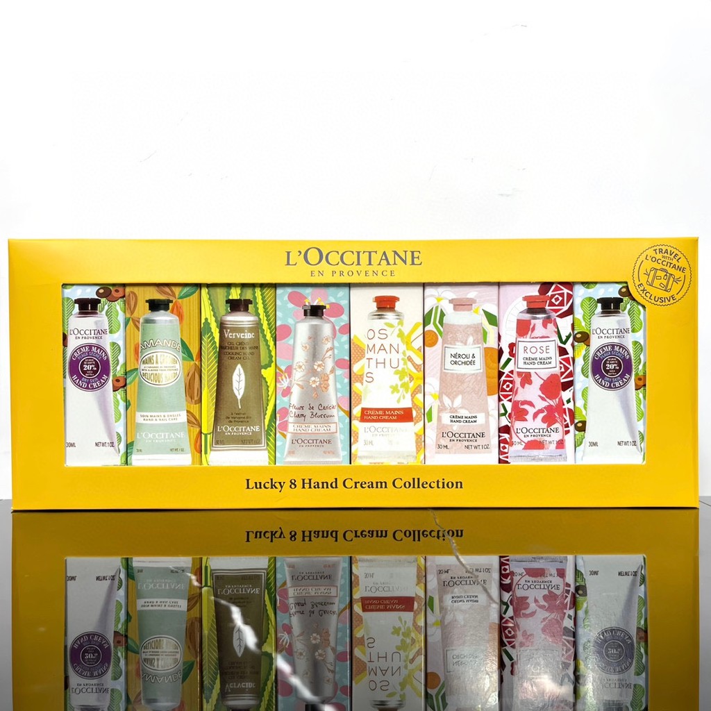 L'OCCITANE Loccitane Luky 8 Hand Cream Collection 8 x 30ml | Shopee Thailand