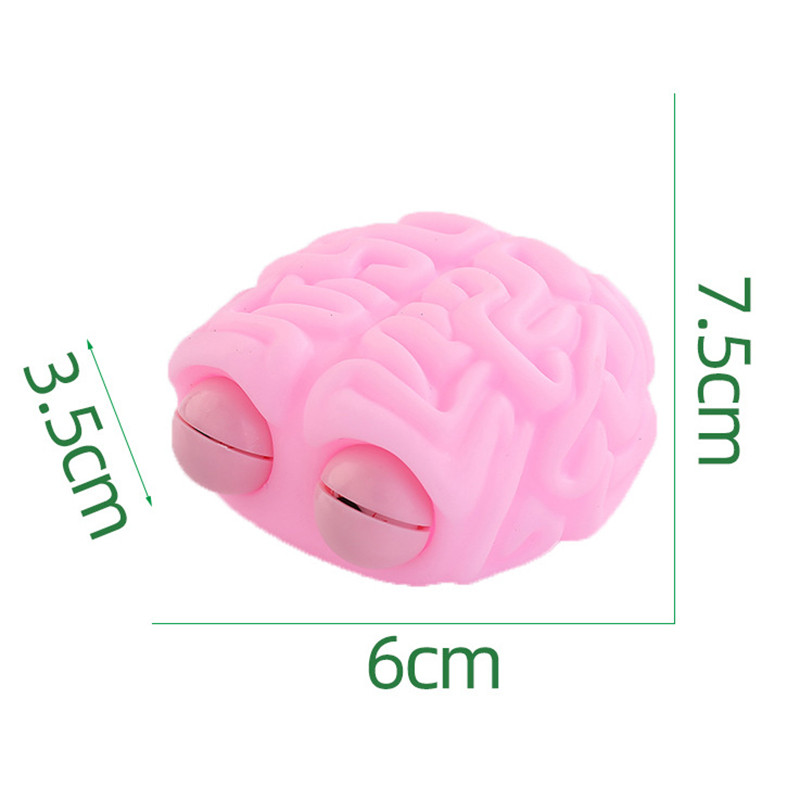 ใหม่ Anti Stress Flippy สมอง Squishy Eye Popping บีบ Fidget ของเล่น ...